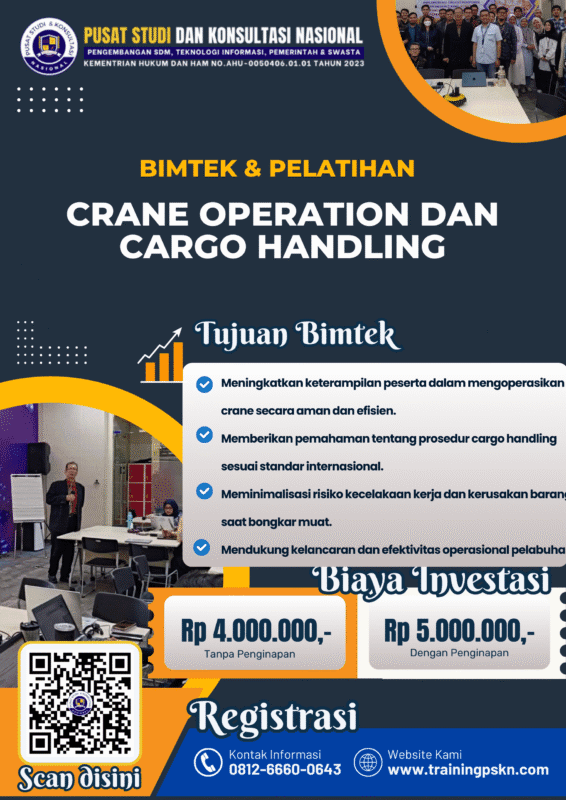 Pelatihan Crane Operation Dan Cargo Handling - Training PSKN ...